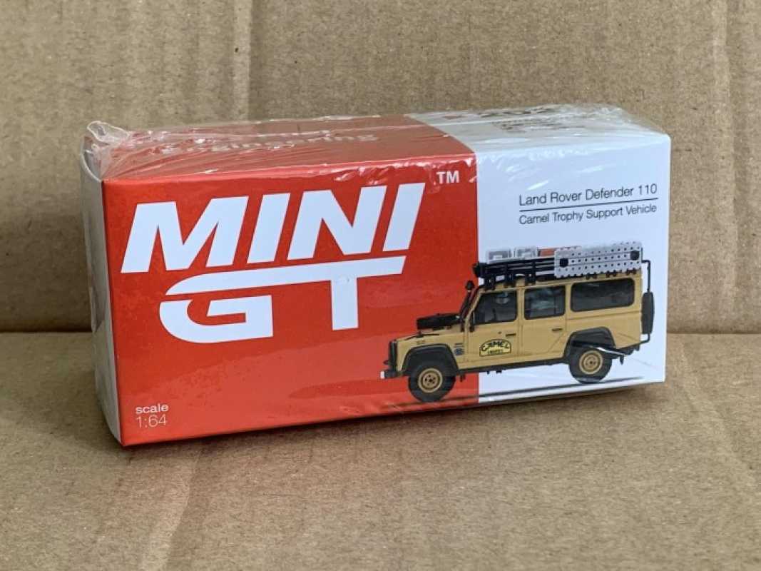Promo Mini GT 202 Land Rover Defender Camel Trophy Support Vehicle ...