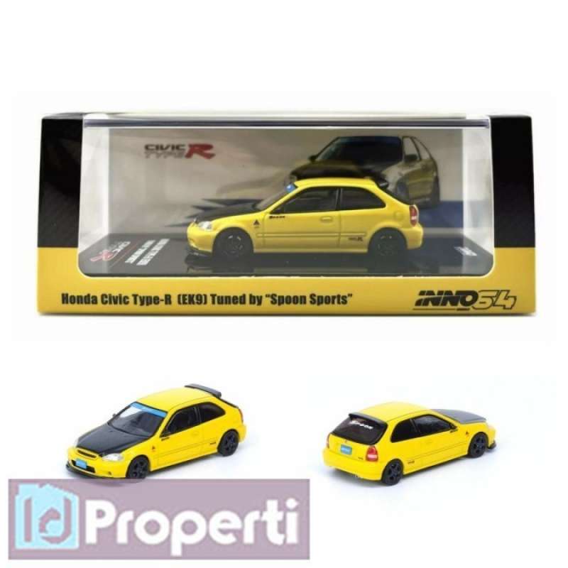 Promo Miniatur Honda Civic Type-R EK9 Tuned By Spoon Sports Inno64 ...