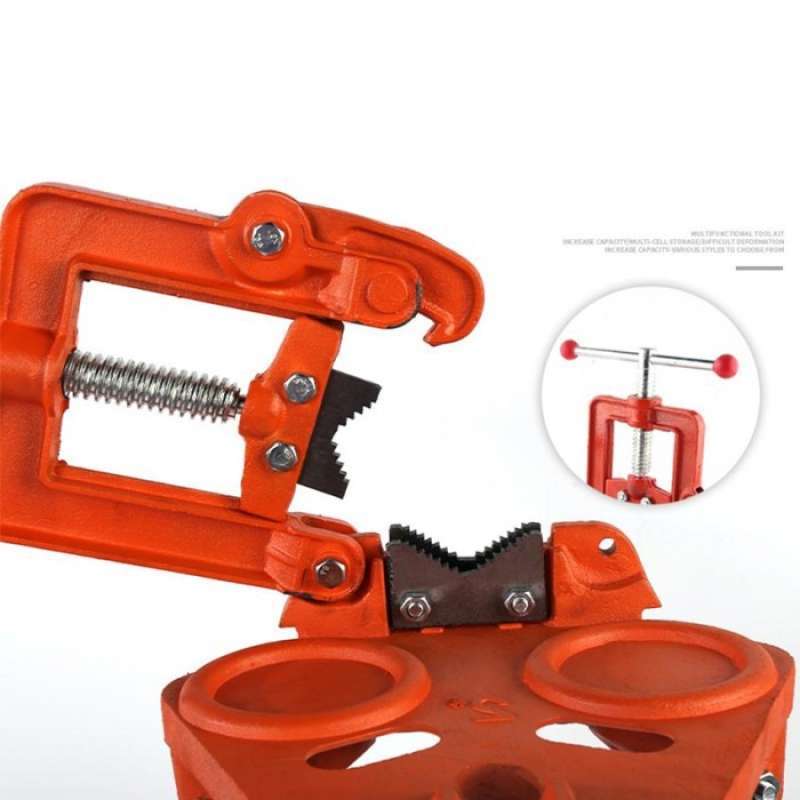 Promo Catok Pipa Ragum Pipa 1/8-3 Inchi Pipe Vise Penjepit Pipa 3Inc ...