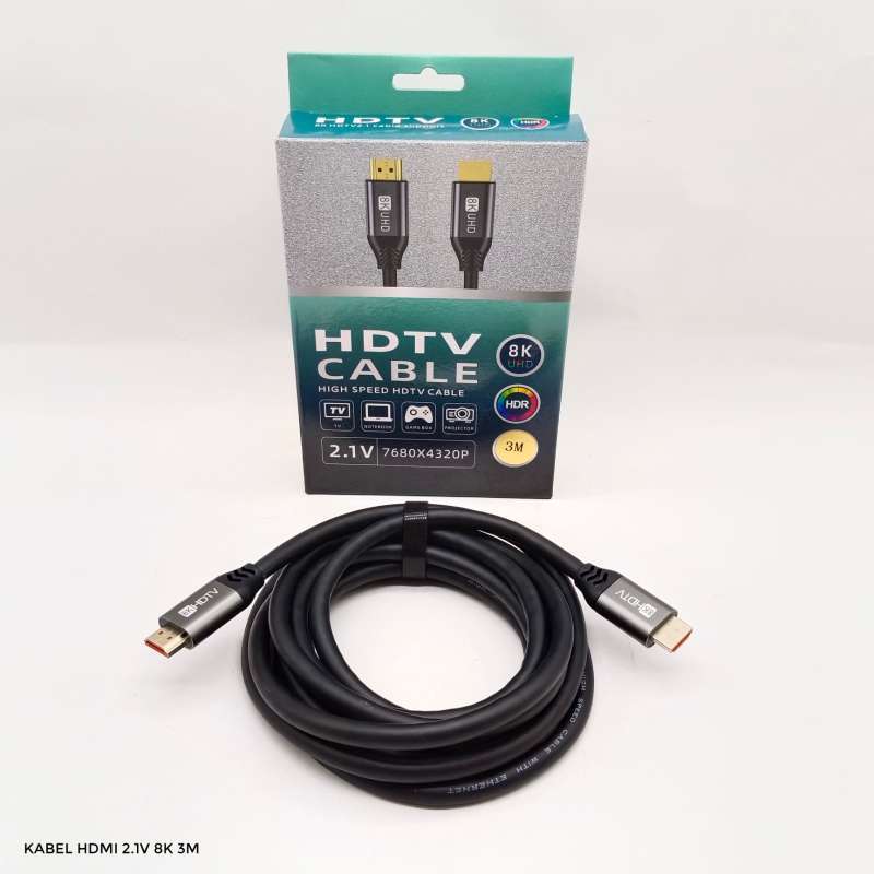 Jual Kabel Hdmi 2.1v 8k 3m Di Seller Sanurpro Multimedia - Sanur Multimedia - Kab. Sleman | Blibli