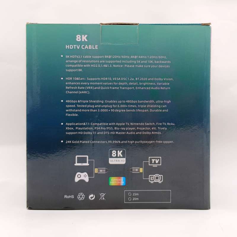 Jual Kabel Hdmi 2.1v 8k 3m Di Seller Sanurpro Multimedia - Sanur Multimedia - Kab. Sleman | Blibli