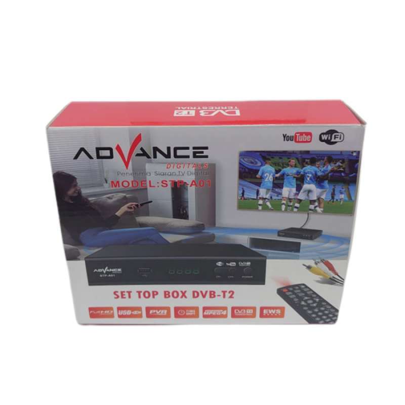 Jual Advan Digipro Dv3 T2 Digital Tv Converter Set Top Box Receiver Tv ...