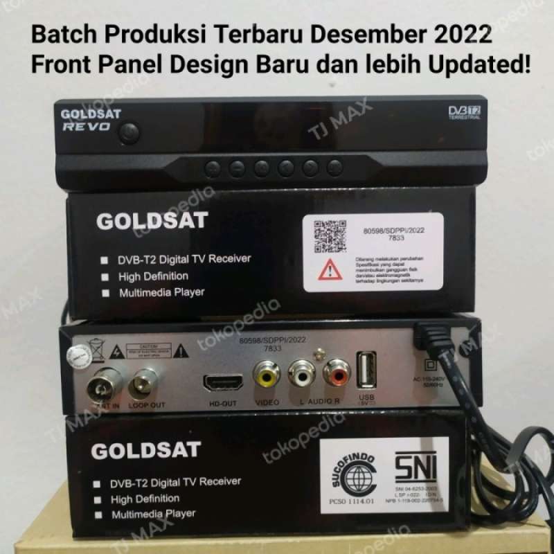 Jual Goldsat Revo Stb Set Top Box Penerima Signal Tv Digital Receiver ...