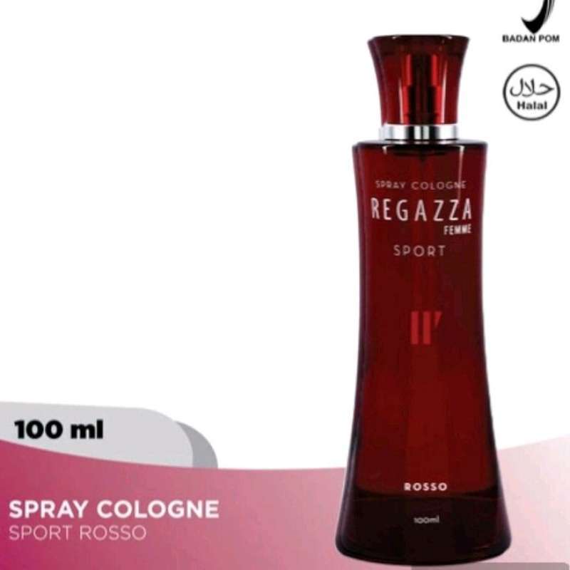 Jual Regazza Femme Sport Cologne Rosso Merah [100 Ml] Botol Merah Di ...