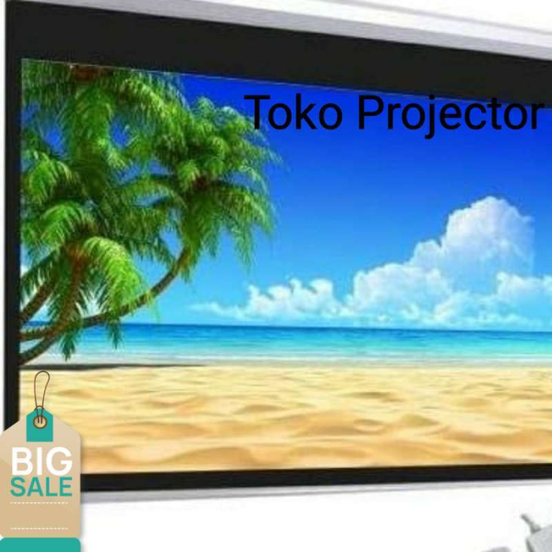 Jual Screen Projector Motorized 200 Atau /Layar Ukuran 3X4 di Seller ...