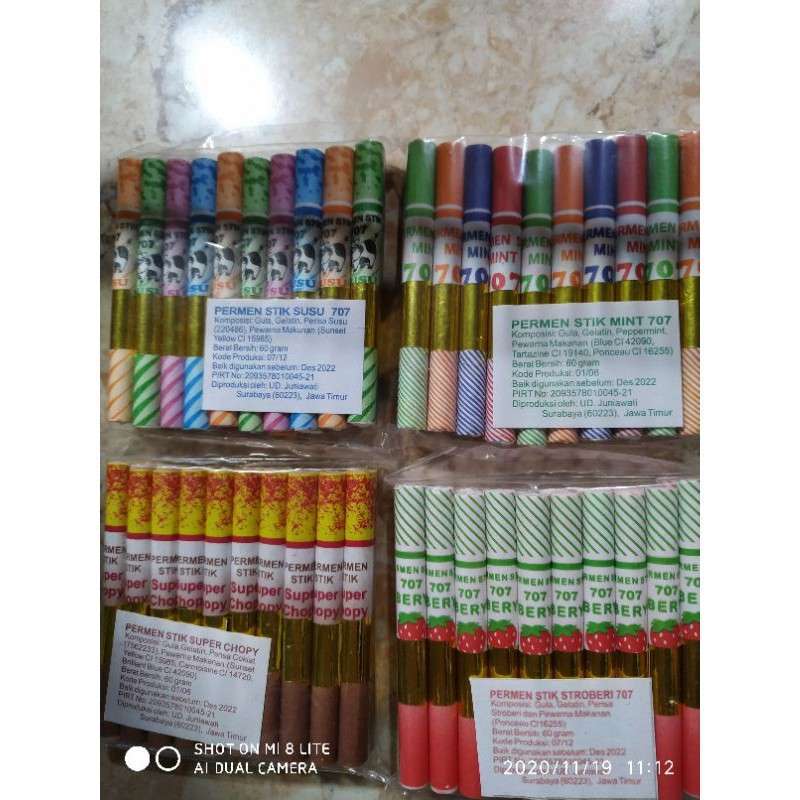Jual Permen rokok jadul Permen stik stick bentuk rokok Permen coklat ...