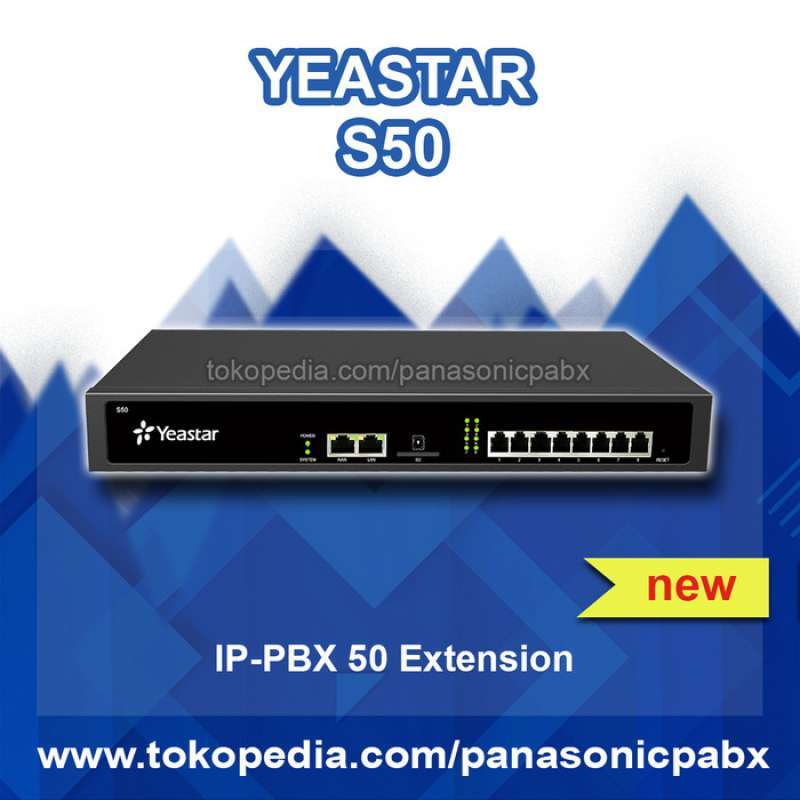 Promo Ip Pbx Yeastar S50 Pabx 50 Sip Extension Diskon 1% di Seller ...