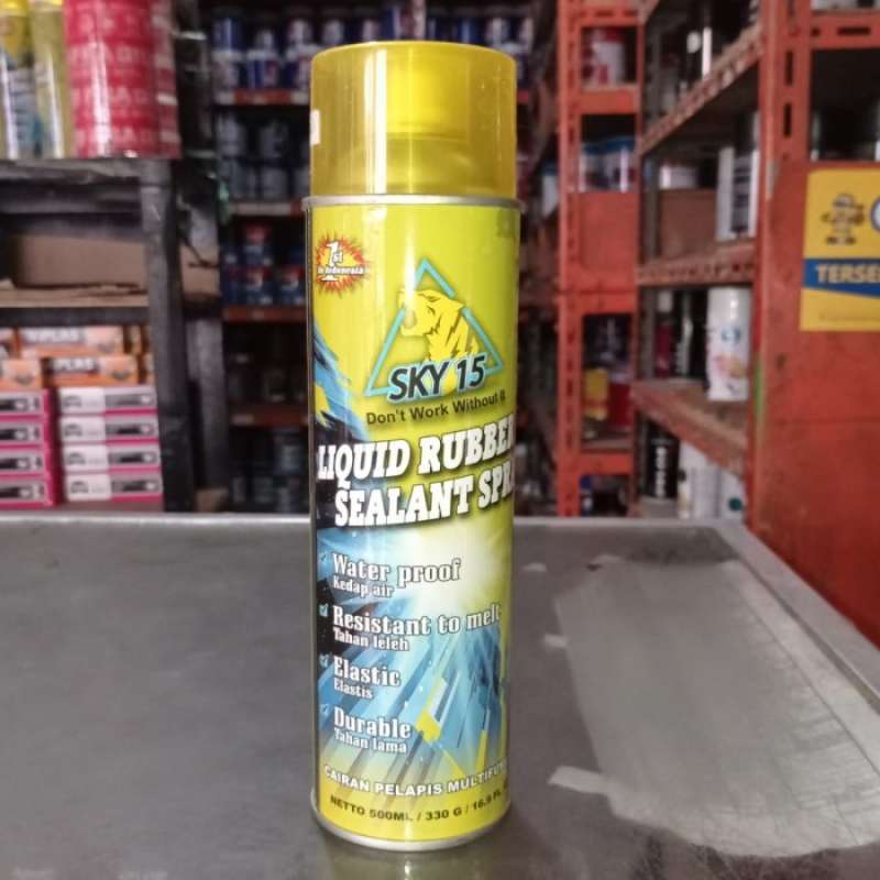 Promo Sky 15 Liquid Rubber Sealant Spray / Cairan Pelapis Anti Bocor 500 Ml Diskon 17% di Seller ...