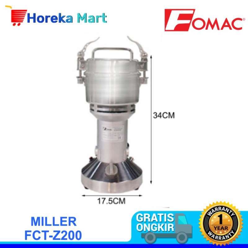 Jual Mesin Miller Atau Mesin Penepung Bahan Kering Fct-z200 Fomac Di ...