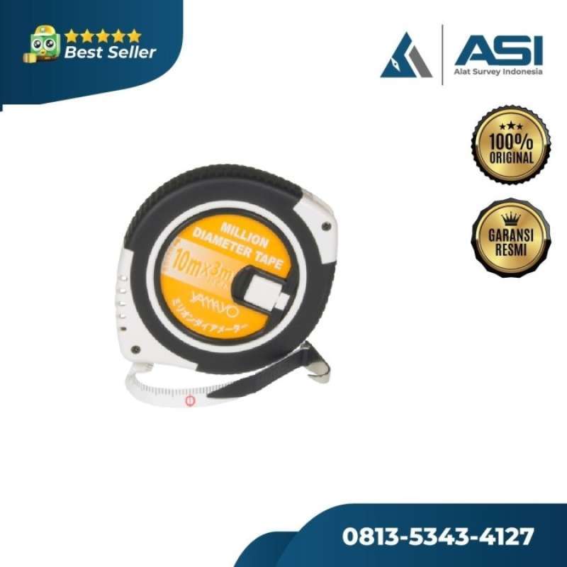 Promo Alat Ukur Dimensi Pohon Diameter Tape Yamayo 10M / Phiband / Phi Band Diskon 17% di Seller ...