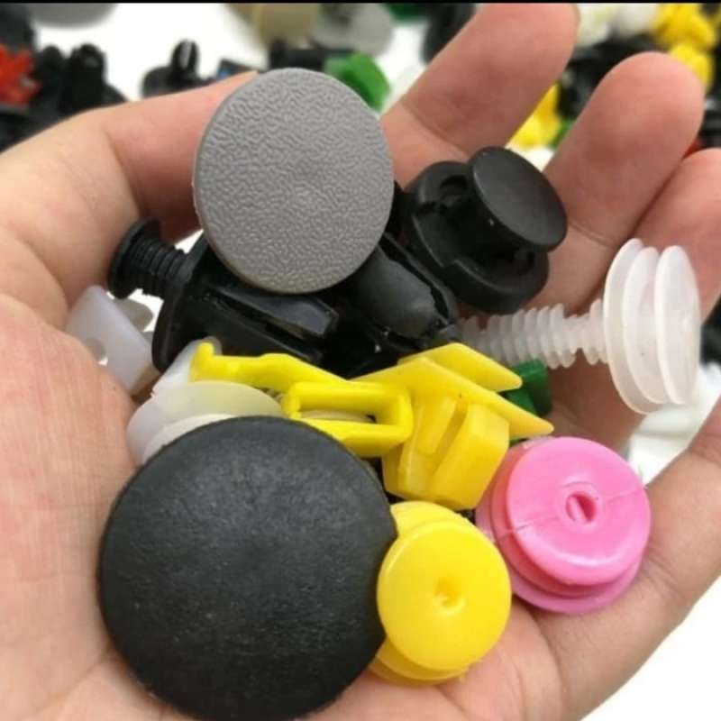 Jual AC01 Baut Rivet Murklip Bemper Dashboard Mobil Universal 160Pcs di ...