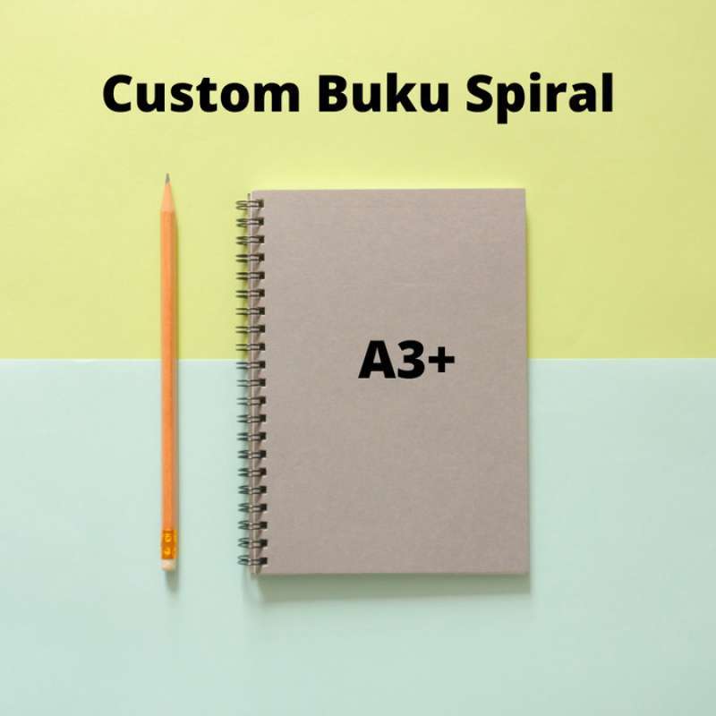 Promo Buku Spiral Custom A3+ Diskon 17% di Seller Mahanani Store 4 - Cikoko, Kota Jakarta ...