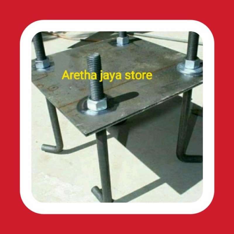 Promo Angkur L Baja St41 3/4 ( M19 X 40Cm X 10Cm) / Anchor Bolt St41 ...