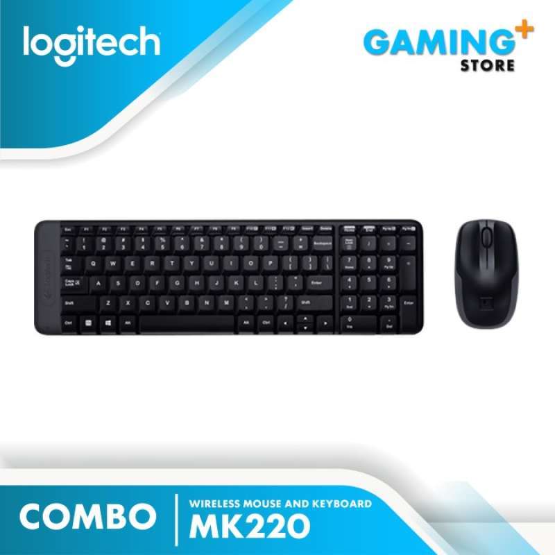 Promo Logitech Mk220 / Mk 220 Wireless Keyboard Mouse Combo Diskon 17% ...