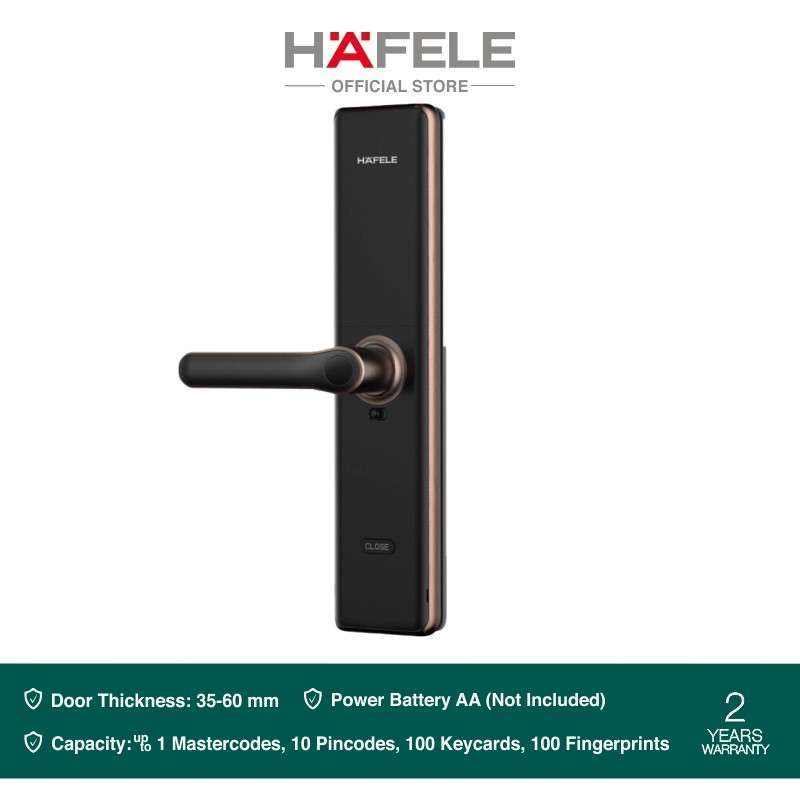 Promo Hafele Smart Door Lock Dl7600 - Gagang Pintu Model Digital Diskon ...