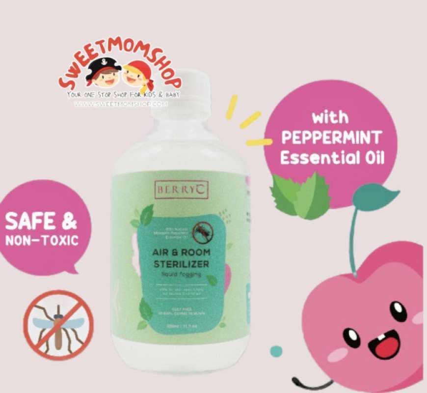 Promo Berryc Liquid Fogging Mosquito Repellent With Peppermint Berry C ...