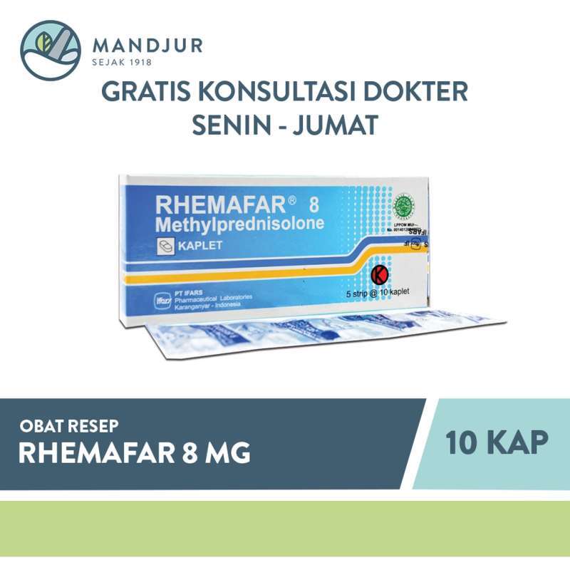 Jual Rhemafar 8 Mg 10 Kaplet Di Seller Apotek Mandjur Official Store ...