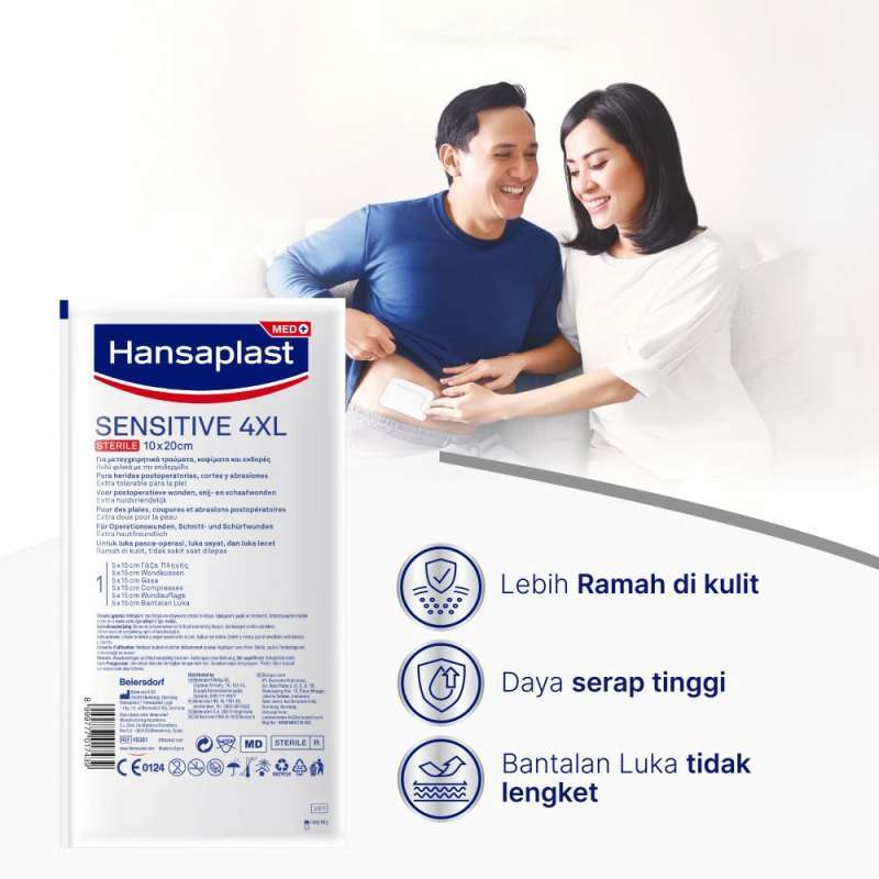 Promo Hansaplast Aqua Protect Steril 4xl 10 X 20 Cm [1 Pack X 5 Lembar ...