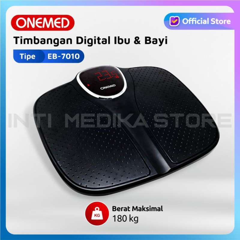 Jual Onemed - Timbangan Badan Digital Ibu & Bayi Eb 7010 One Med Di ...