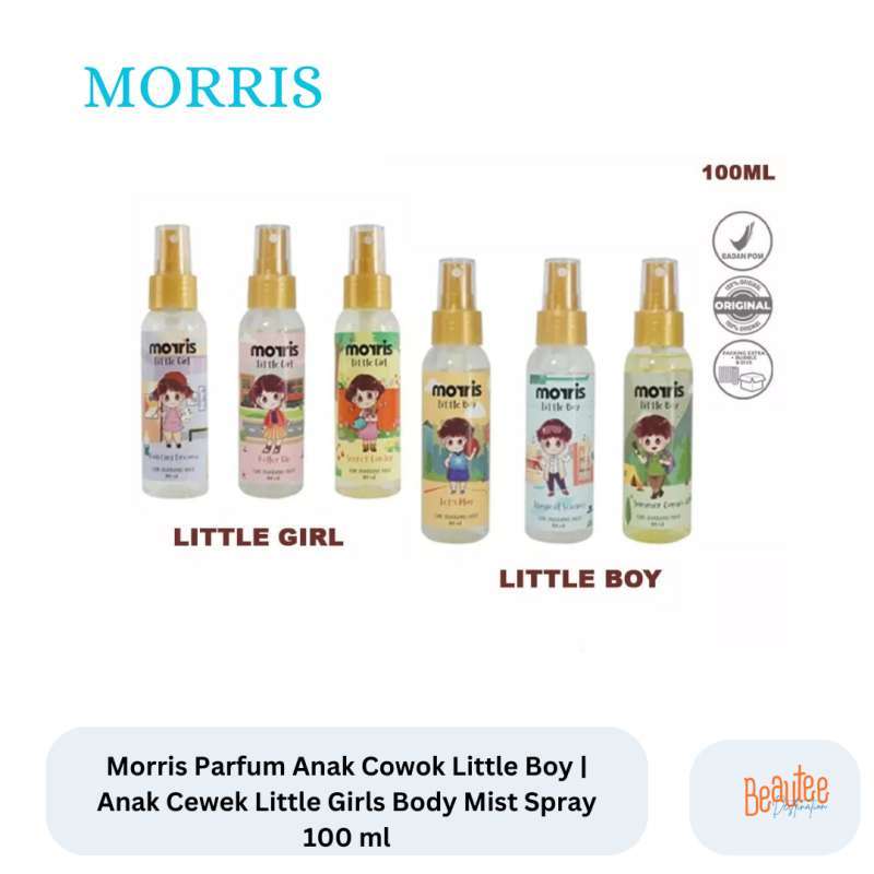 Jual Morris Parfum Anak Cowok Little Boy Fine Fragrance Mist | Morris Parfum Anak Cewek Little ...