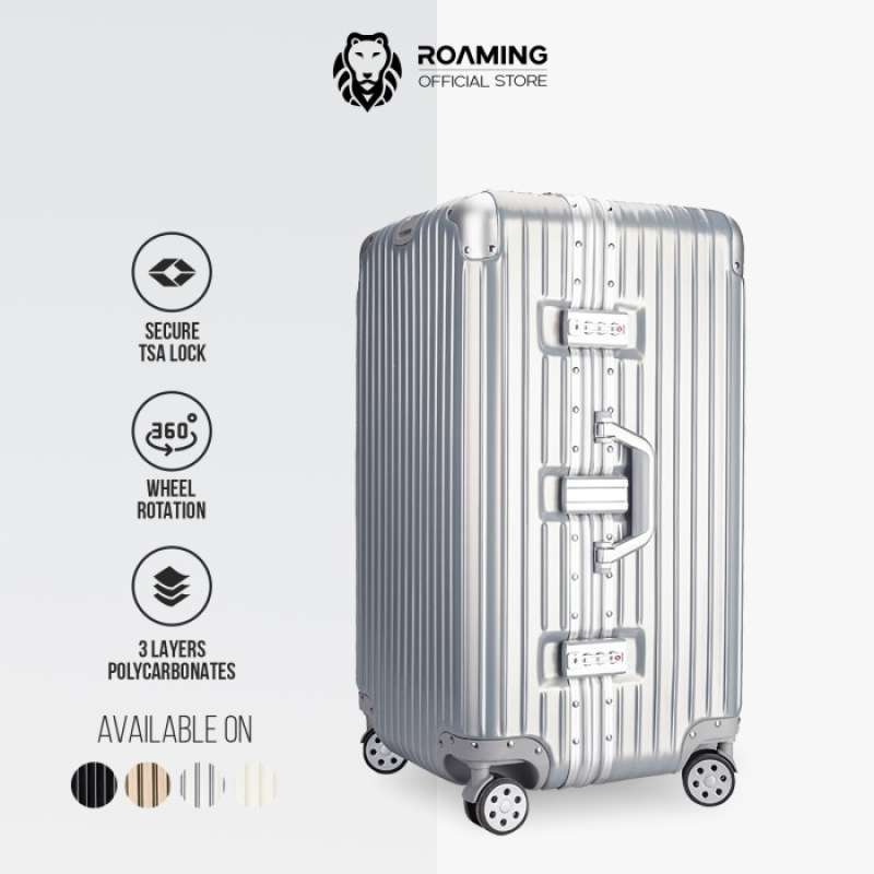 Promo Koper BIG SIZE JUMBO 24-26-28 inch Semi Aluminium TSA LOCK NON ...