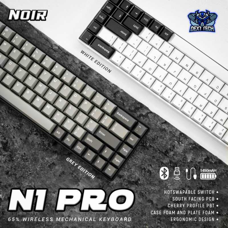 Promo NOIR N1 Pro 65% Wireless Mechanical Keyboard Diskon 4% di Seller ...
