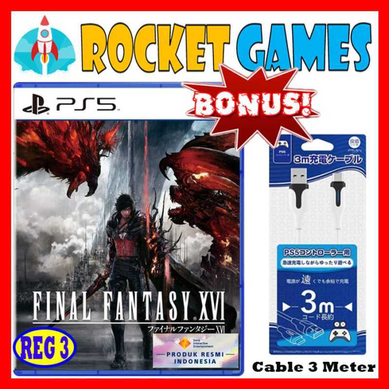Jual PS5 Final Fantasy XVI / Final Fantasy 16 / FF16 / FF XVI STANDART EDITION di Seller Rocket ...