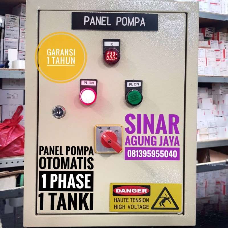 Promo Panel Pompa Submersible 1Phase 220V. Panel Pompa 2,2Kw/3Hp 220V ...