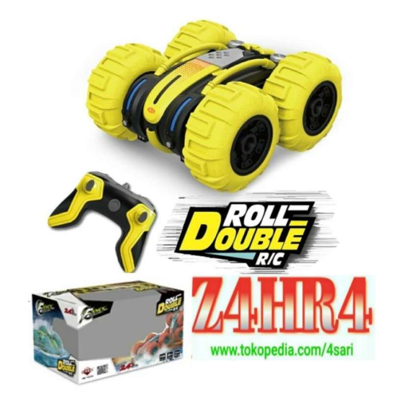 Promo Mobil Remote Control Mainan Dua Sisi 360 Derajat Rotasi Amfibi 4 ...