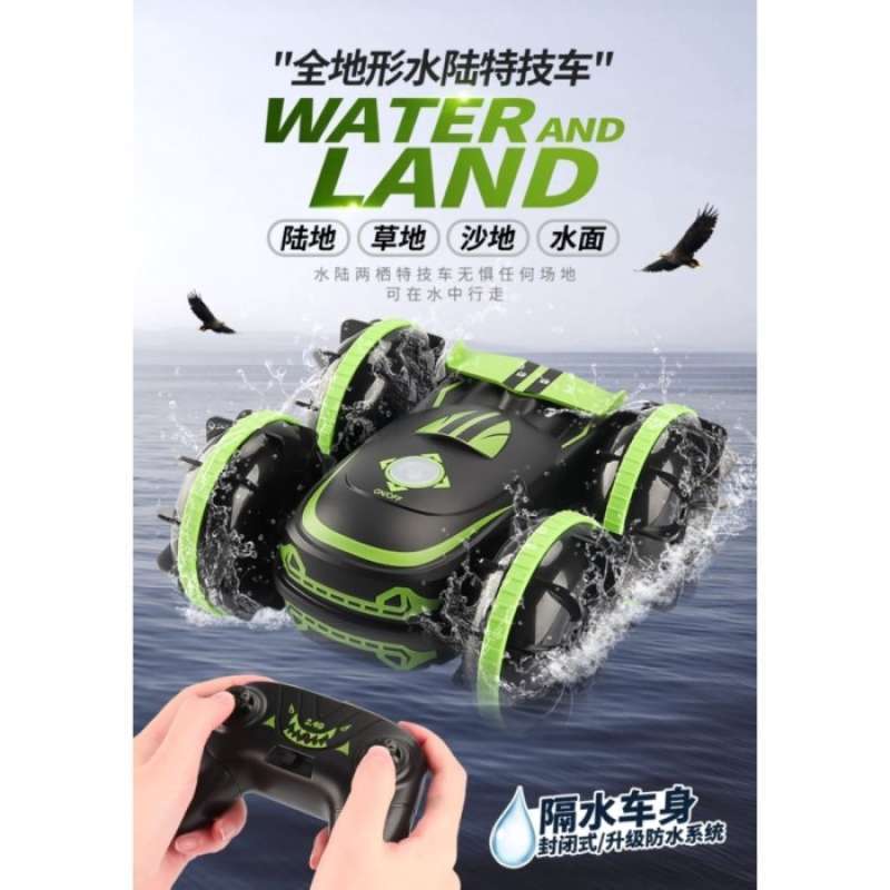 Promo Remote Control Mainan Anak Mobil Rc Amfibi Bisa Di Air & Darat ...