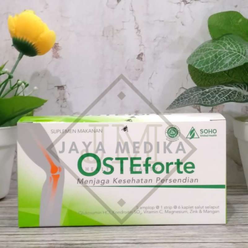 Promo Osteforte Untuk Kesehatan Persendian Per Box Isi 30 Kaplet Diskon ...