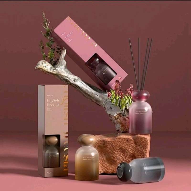 Jual Reed Diffuser Pengharum Ruangan Aromaterapi Bunga 100ml English ...