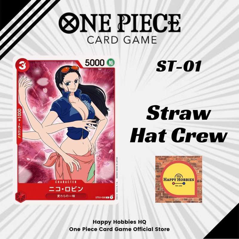 Jual One Piece Card Game St01-008 Nico Robin C Di Seller Happy Hobbies Hq - Jemur Wonosari-2 ...