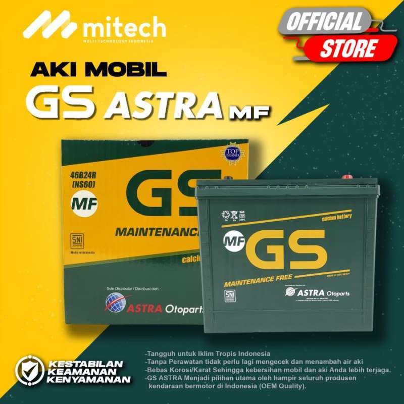 Jual Aki Kering Gs Astra Ns60 Terbaru Dengan Harga Termurah Di 2024 | Blibli