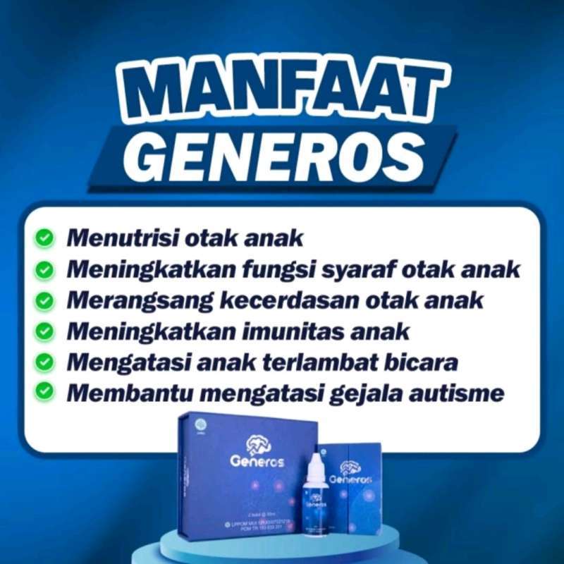 Promo Generos Speech Delay Original Asli Generos Nutrisi Vitamin Otak ... Promo Generos Speech Delay Original Asli Generos Nutrisi Vitamin Otak ...