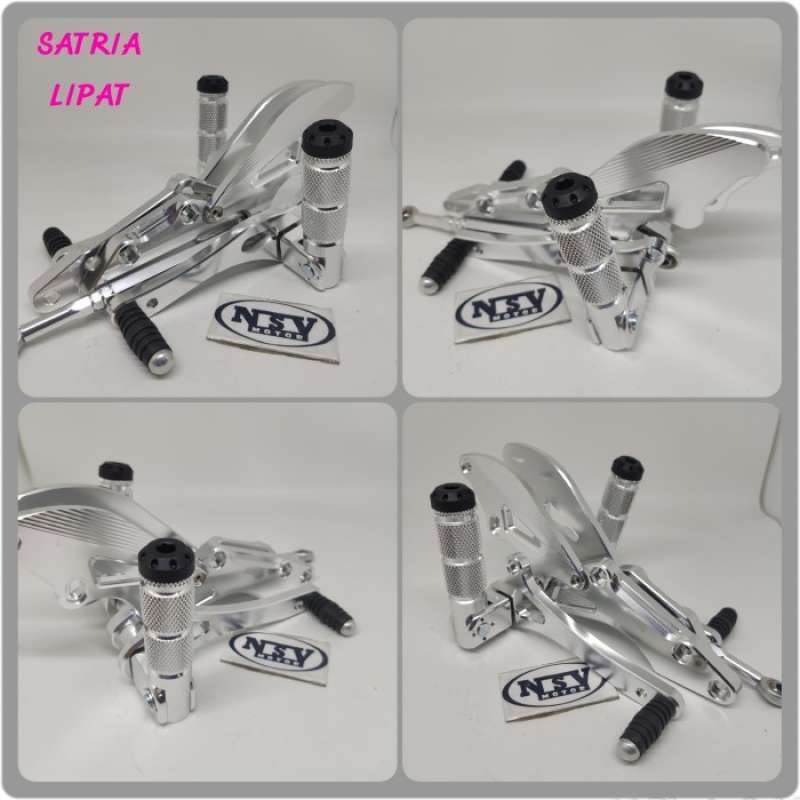 Promo STEP UNDERBONE SATRIA FU FOOTSTEP LIPAT SATRIA SILVER EDITION ...