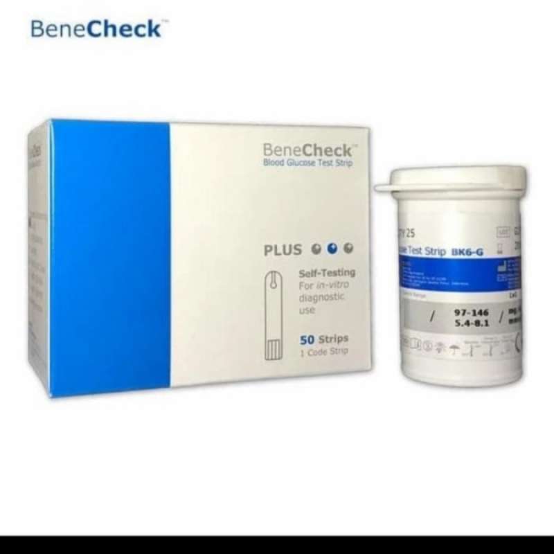 Jual Strip Benecheck Plus Glucose Isi 50 Di Seller Bergas Selalu ...
