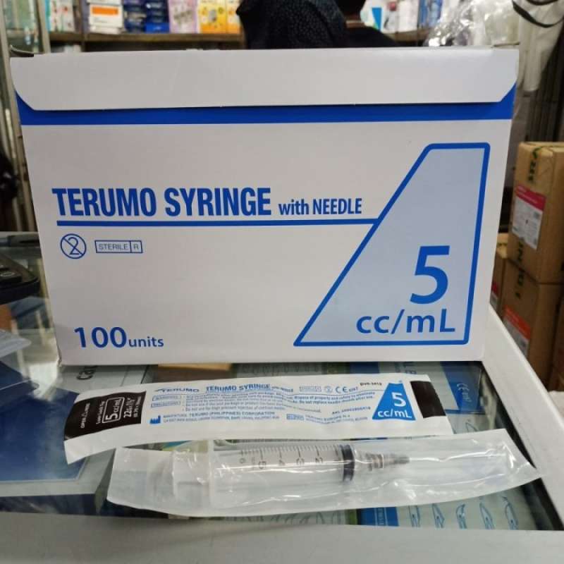 Promo Terumo Spuit 5 Cc Isi 100 / Terumo Spuit 5 Ml/Disposable Syringe Diskon 17% di Seller ...