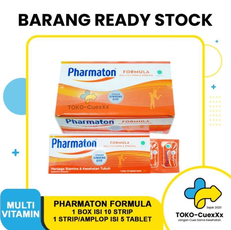 Jual Pharmaton Formula 1Box Isi50 Kapsul di Seller RIFAH MEDIKA ...