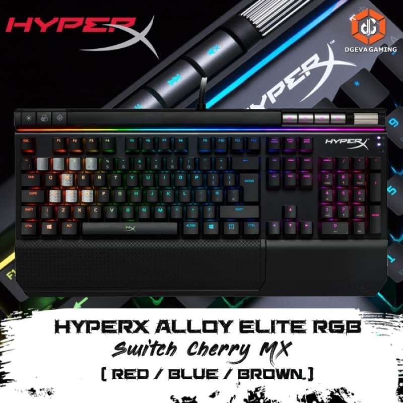 Jual HyperX Alloy Elite RGB Mechanical Gaming Keyboard di Seller Rayi ...
