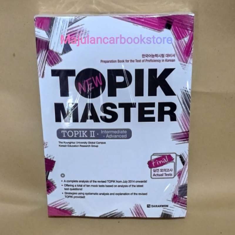 Promo New Topik Master Final Topik Ⅱ - Intermediate-Advanced Diskon 23% ...