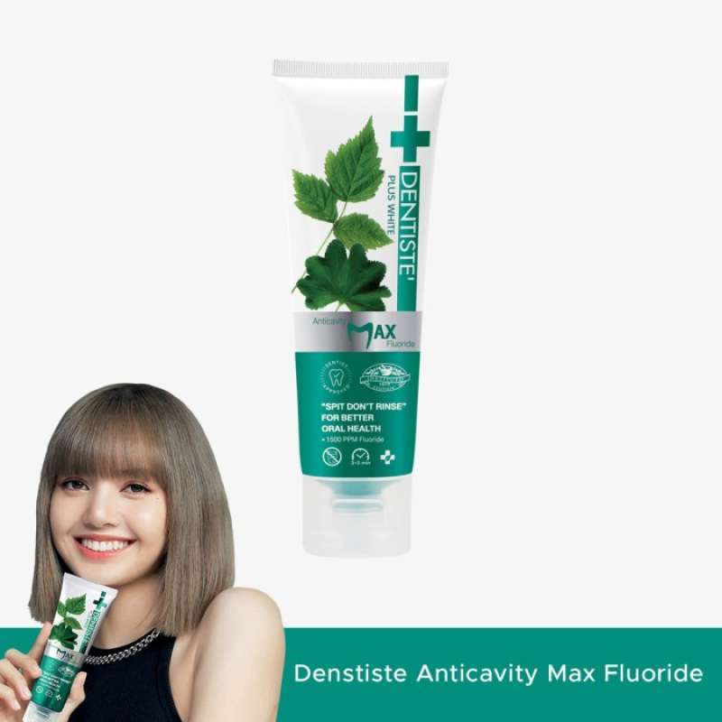 Promo Dentiste Anticavity Max Fluoride Toothpaste 100g x Lisa BlackPink ...