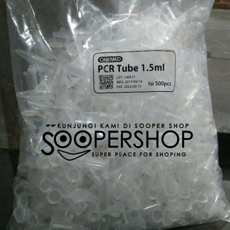 Promo Onemed Pcr Tube 1,5 Ml Tabung Reaksi Eppendorf Sampel Vortex ...
