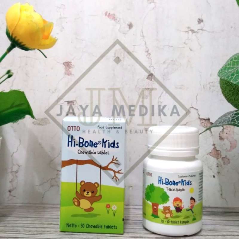 Promo Hi Bone Kids Isi 50 Tablet Kunyah Diskon Diskon 17% di Seller ...
