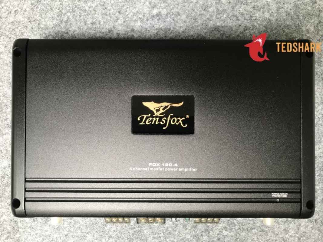 Jual TENSFOX AUDIO FOX 120.4 4CHANNEL CLASS AB POWER AMPLIFIER di ...