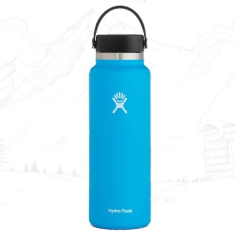 Promo Hydro Flask 40 Oz / 1,182 Ml Wide Mouth Flex Pacific - Multicolor ...