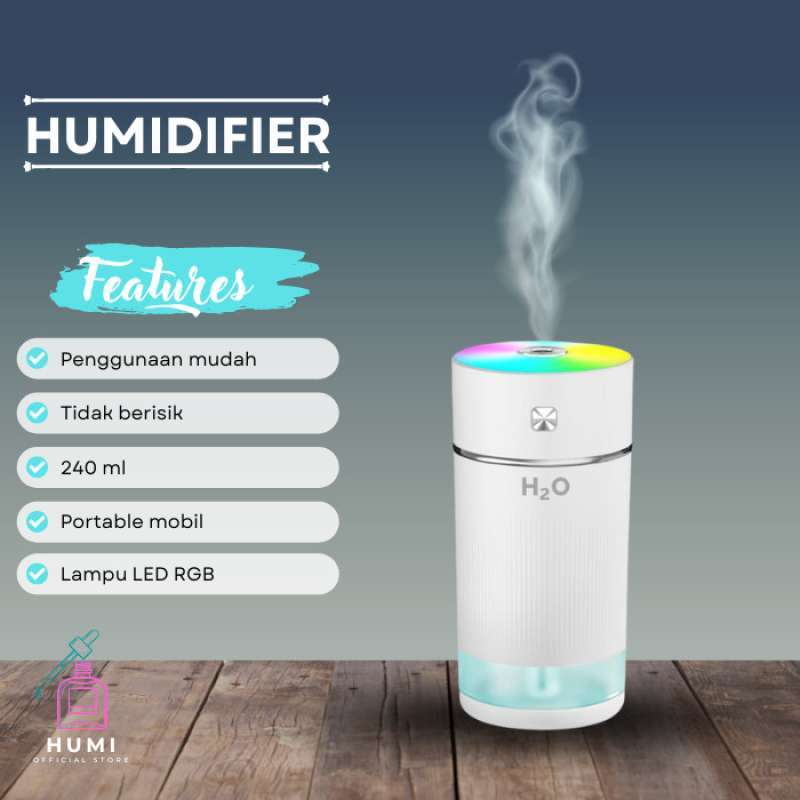 Promo Air Humidifier LED RGB Portable Mobil Isi Ulang Rechargeable 240 ... Promo Air Humidifier LED RGB Portable Mobil Isi Ulang Rechargeable 240 ...