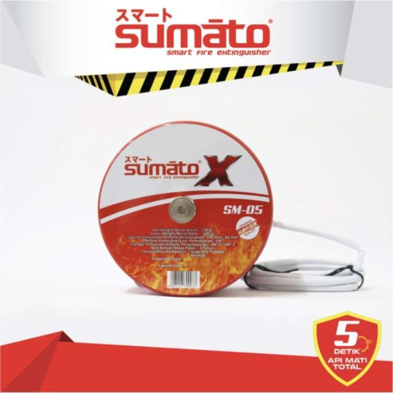 Promo Sumato X Sm 05 Alat Pemadam Api Otomatis Apar Mobil Racun Api ...