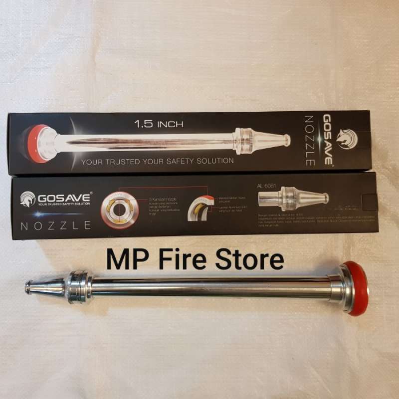 Promo Fire Jet Nozzle Machino Pemadam Aluminium Gosave 1.5 Inch Import ...