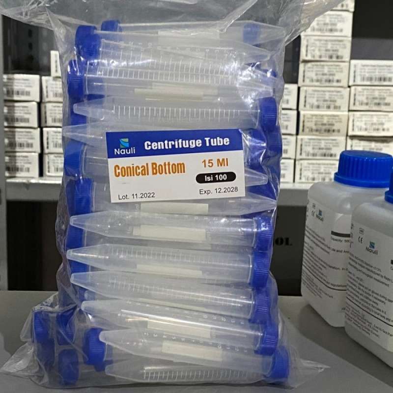 Promo Centrifuge 15 Ml Dispolab Isi 100 Pcs Diskon 23% di Seller Kenz ...